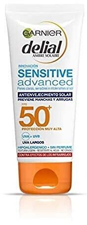 Garnier Delial Sensitive Advanced Crema facial solar antienvejecimiento ...