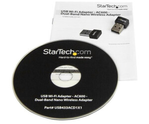 StarTech USB WiFi Adapter Dual-Band Nano (USB433ACD1X1) au meilleur ...