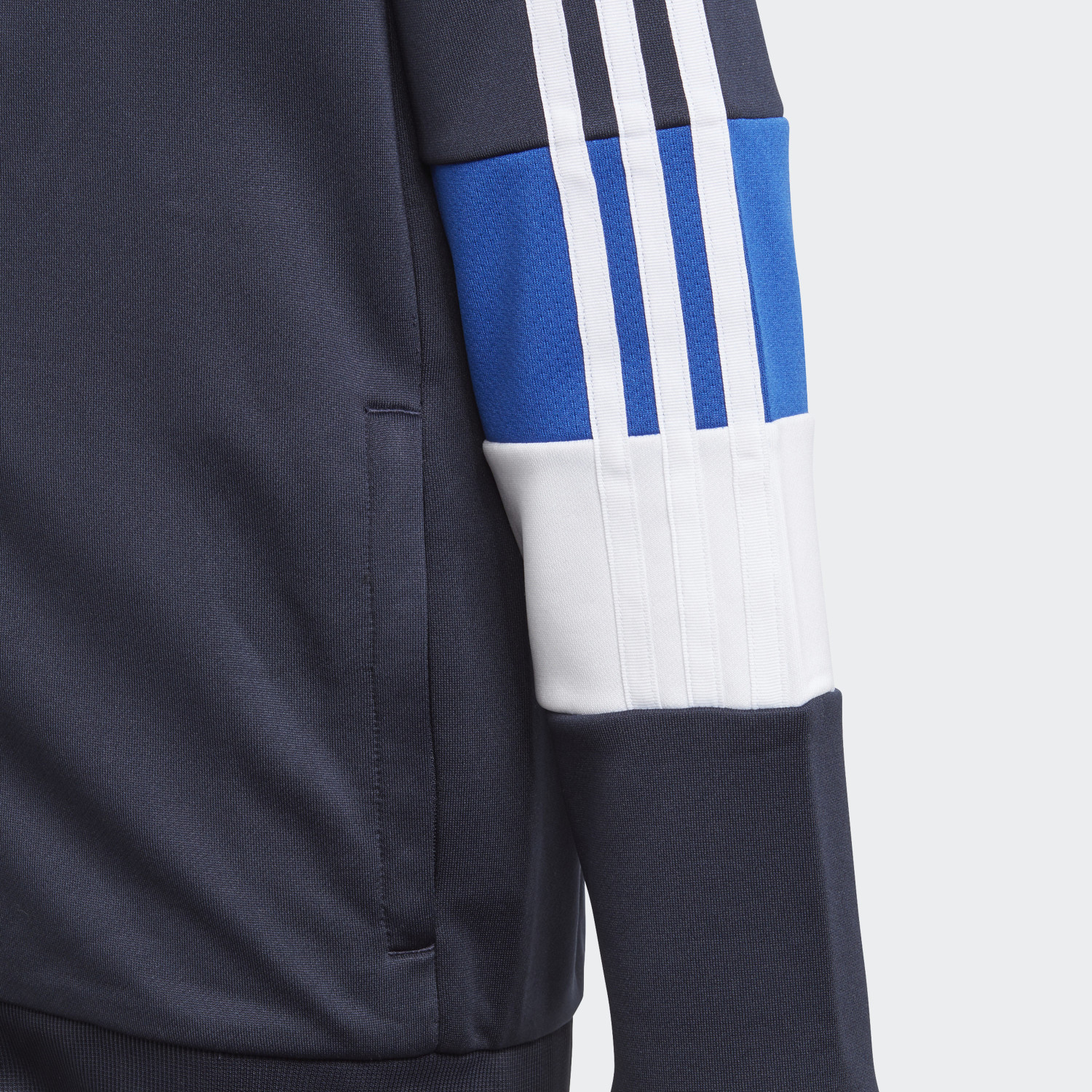 Adidas Must Haves AEROREADY 3-Stripes Hooded Jacket Kids legend ink ...