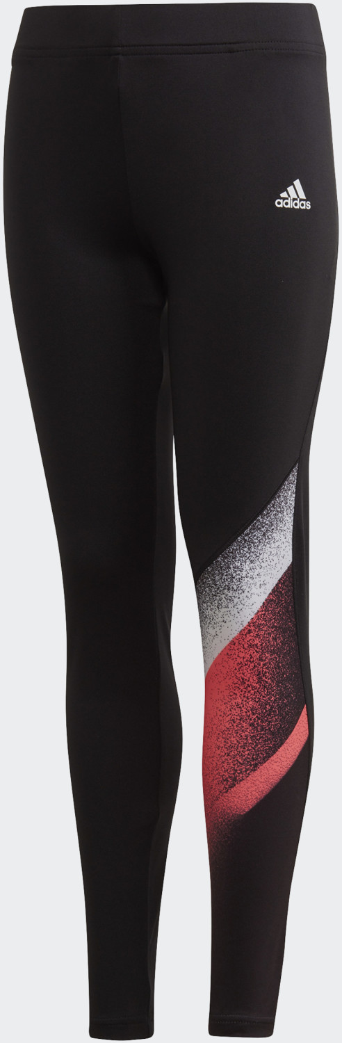 Adidas Unleash Confidence Tight Kids black/white/signal pink (GD6129 ...