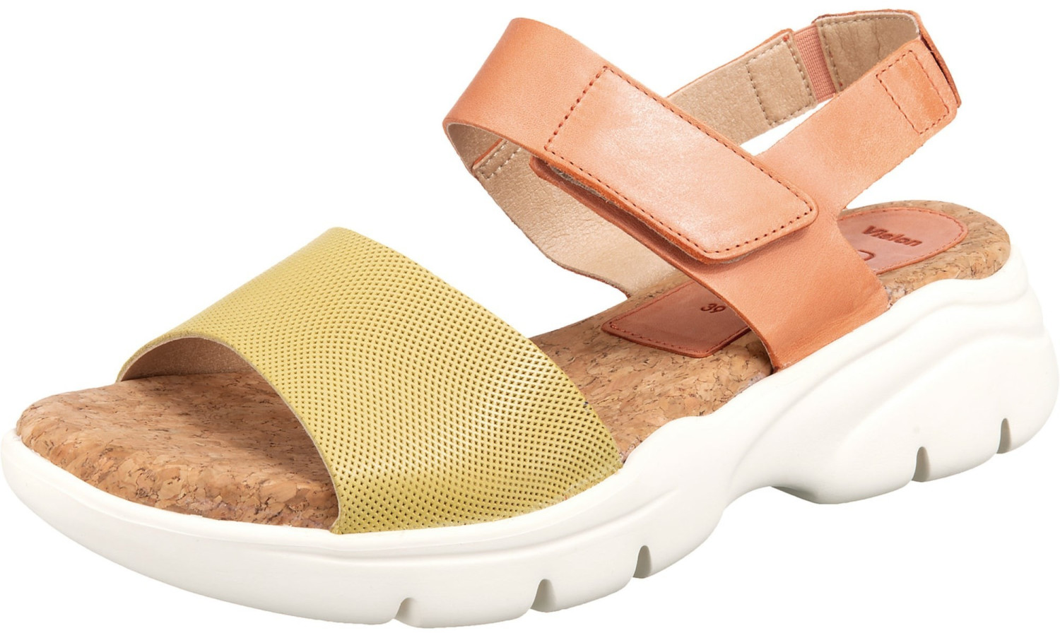 Camel Active Sandals Vision Riemchen yellow/white/orange (913-72-01) ab ...