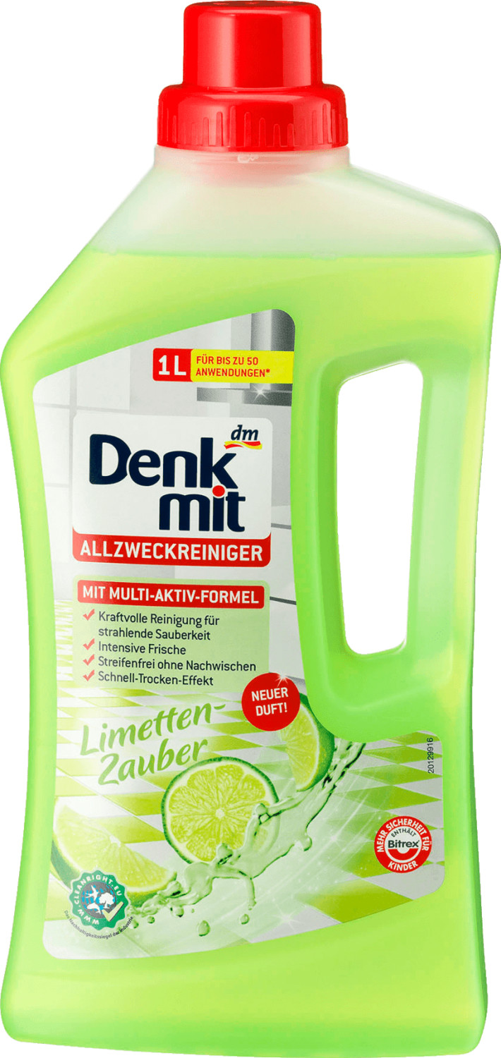 Denkmit All-purpose cleaner lime magic (1 l) ab € 0,85 | Preisvergleich ...