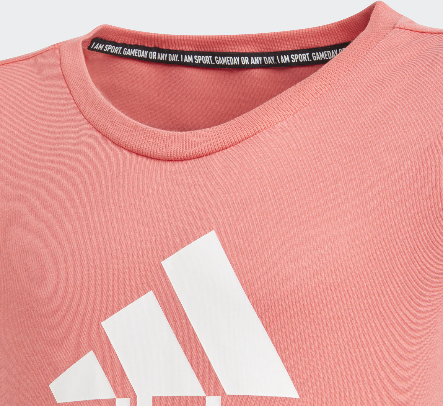 Adidas Must Haves Badge of Sport T-Shirt semi flash red/white (GE0960 ...