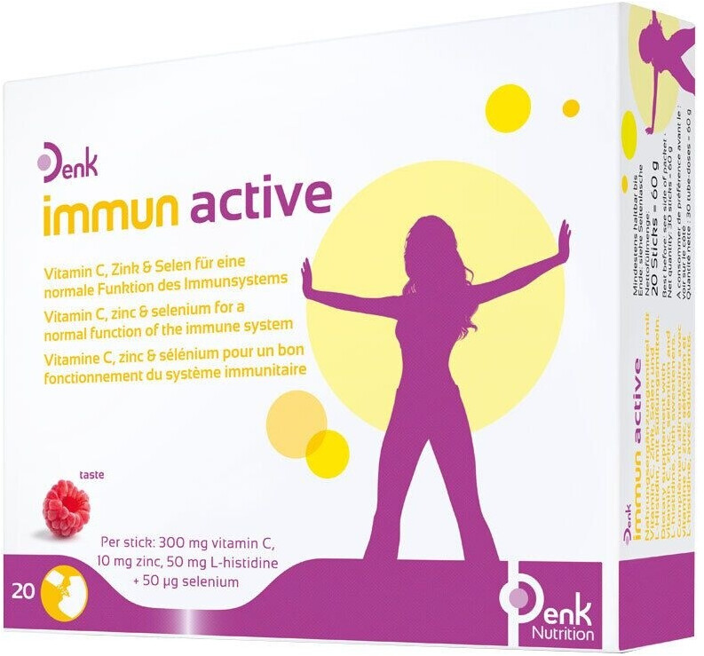 Denk Pharma immun active Denk Pulver Himbeere (20 Sticks) ab € 8,59 ...