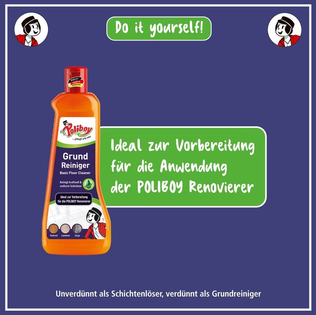 Poliboy Basic Cleaner 500 ml Grundreiniger ab 13,99 € | Preisvergleich ...