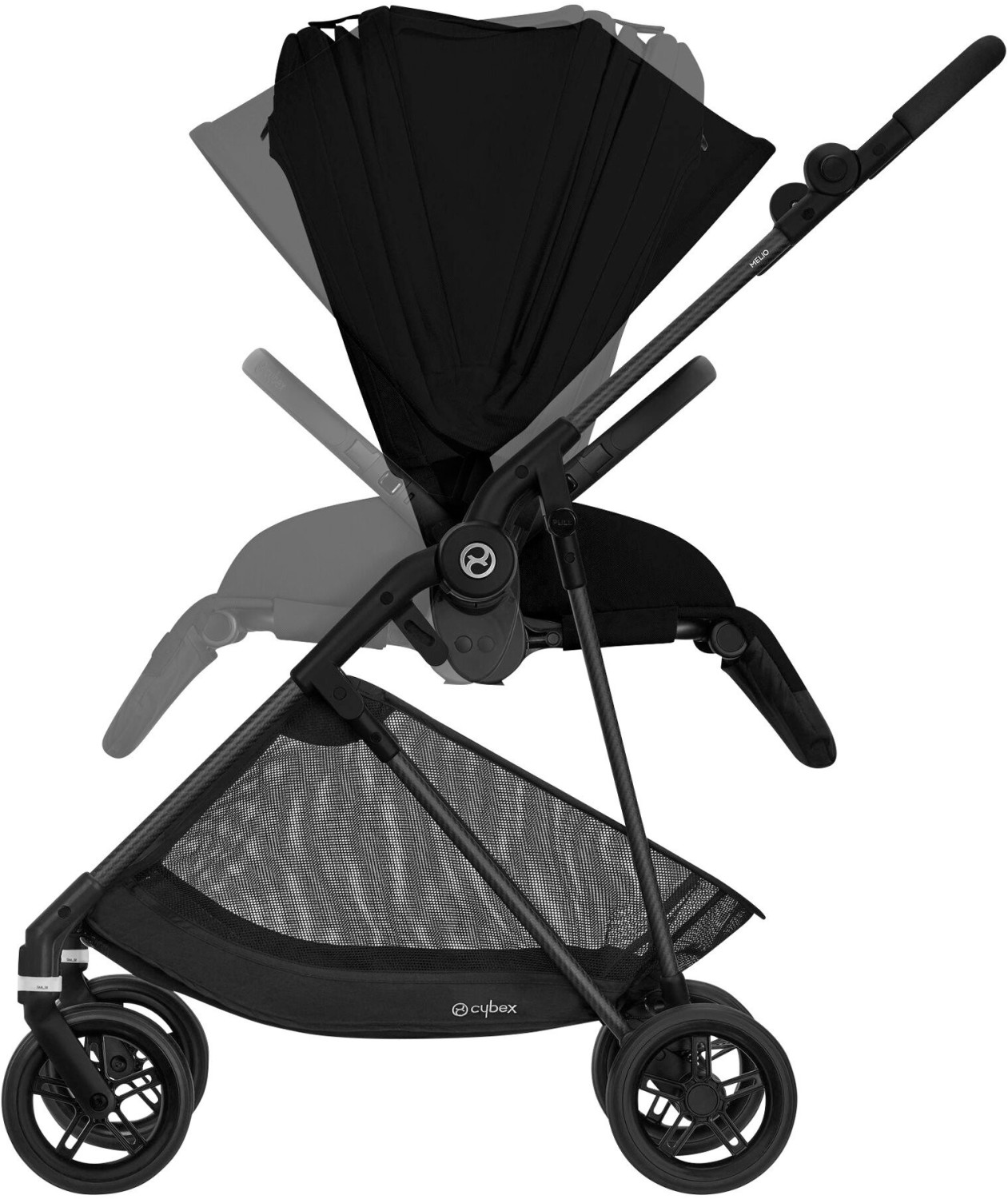Cybex Gold Melio Carbon deep black au meilleur prix sur idealo.fr