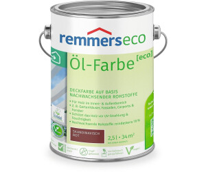 Remmers eco Öl-Farbe 2,5 l Skandinavisch rot ab 56,89 ...