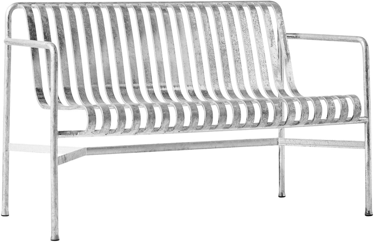 HAY Palissade Dining Bench silver au meilleur prix sur idealo.fr