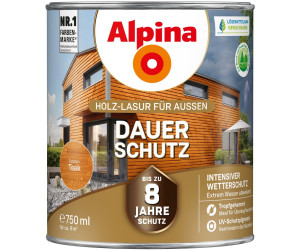Alpina Farben Dauer-Schutz 0,75 l Teak ab 12,95 € | Preisvergleich bei idealo.de