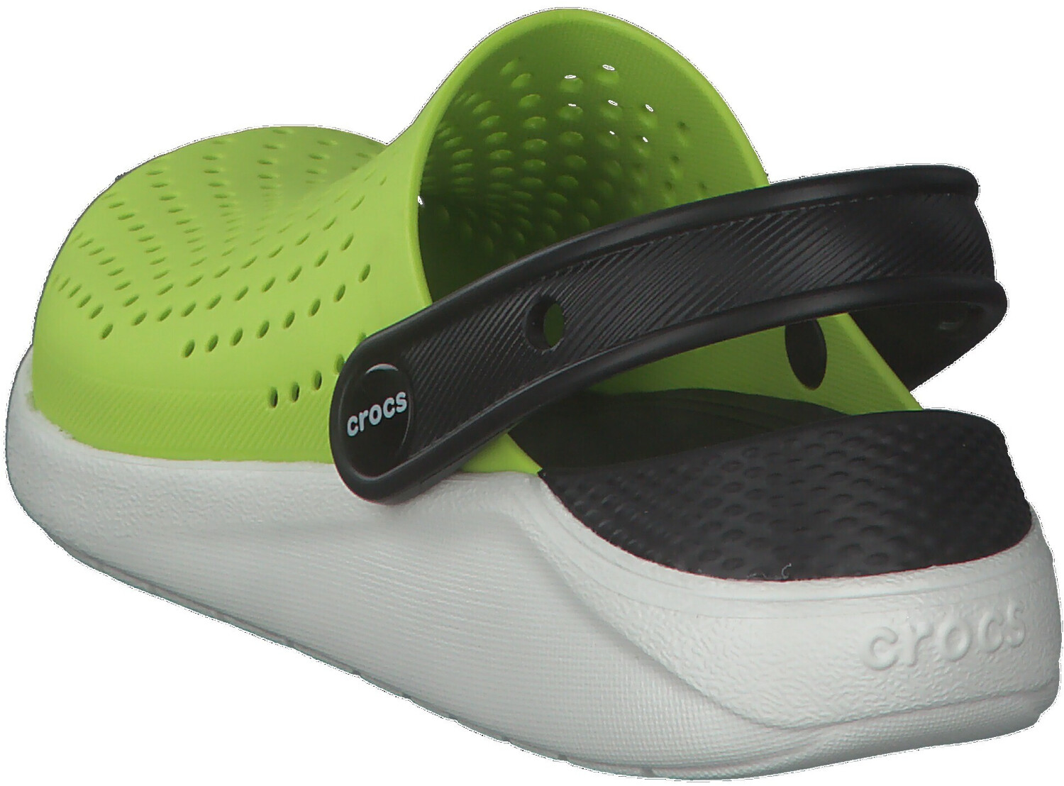 Crocs Kids Clogs LiteRide lime punch/black (205964-3T3) au meilleur ...