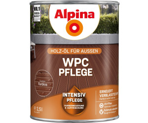 Alpina WPC-Pflege seidenglänzend 2,5 l Farblos ab 46,99 € | Preisvergleich bei idealo.de