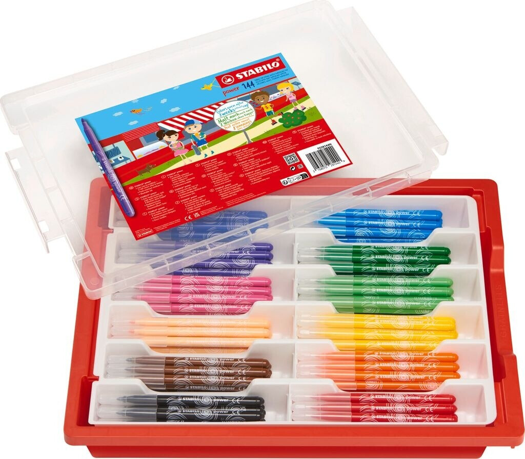 STABILO Filzstift power 144er Box ab 43,57 € | Preisvergleich bei idealo.de
