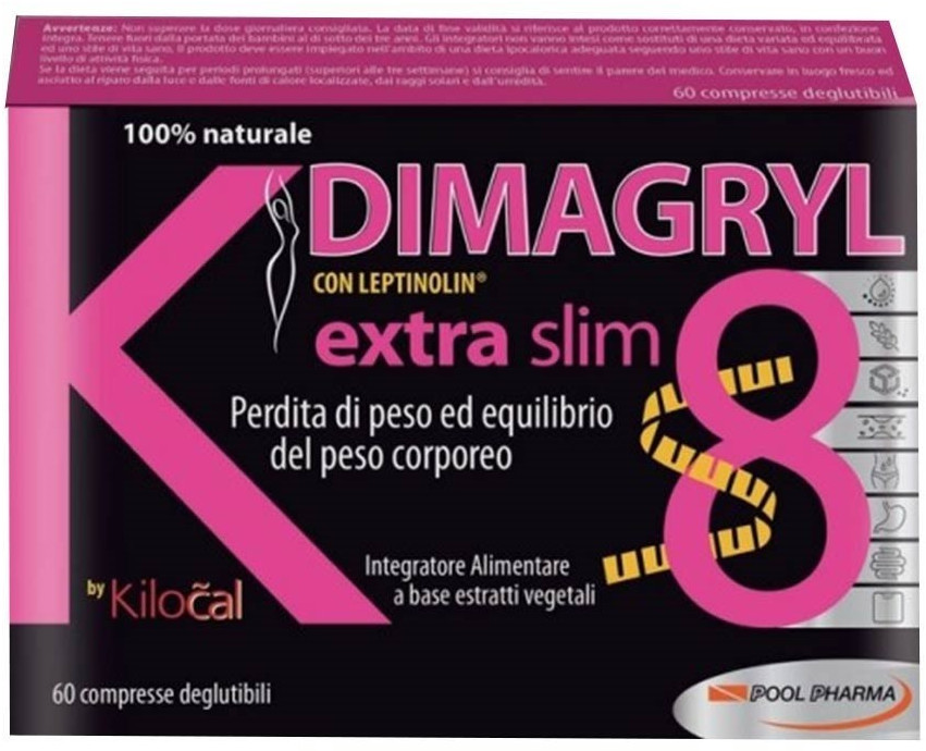 Kilocal Dimagril Extra Slim (60 cpr) a € 37,38 (oggi) | Migliori prezzi ...