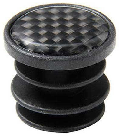 Massi End Plug Handlebar Carbon Looking Kit 12 Units One Size Black ab ...