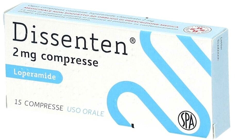 Dissenten Antidiarrea Compresse (15 cpr.) a € 6,60 (oggi) | Migliori ...