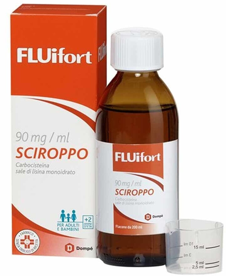 Fluifort Sciroppo (200 ml) a € 6,33 (oggi) | Migliori prezzi e offerte su idealo