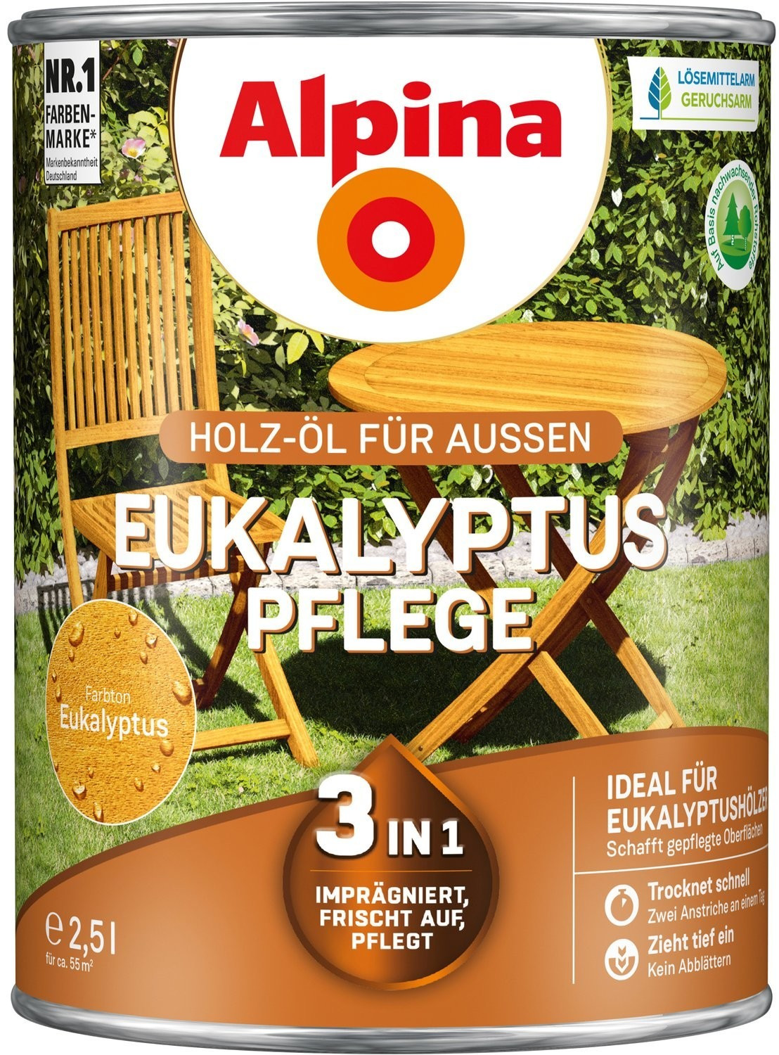 Alpina Eukalyptus Pflege 2,5 l ab 34,68 € | Preisvergleich bei idealo.de