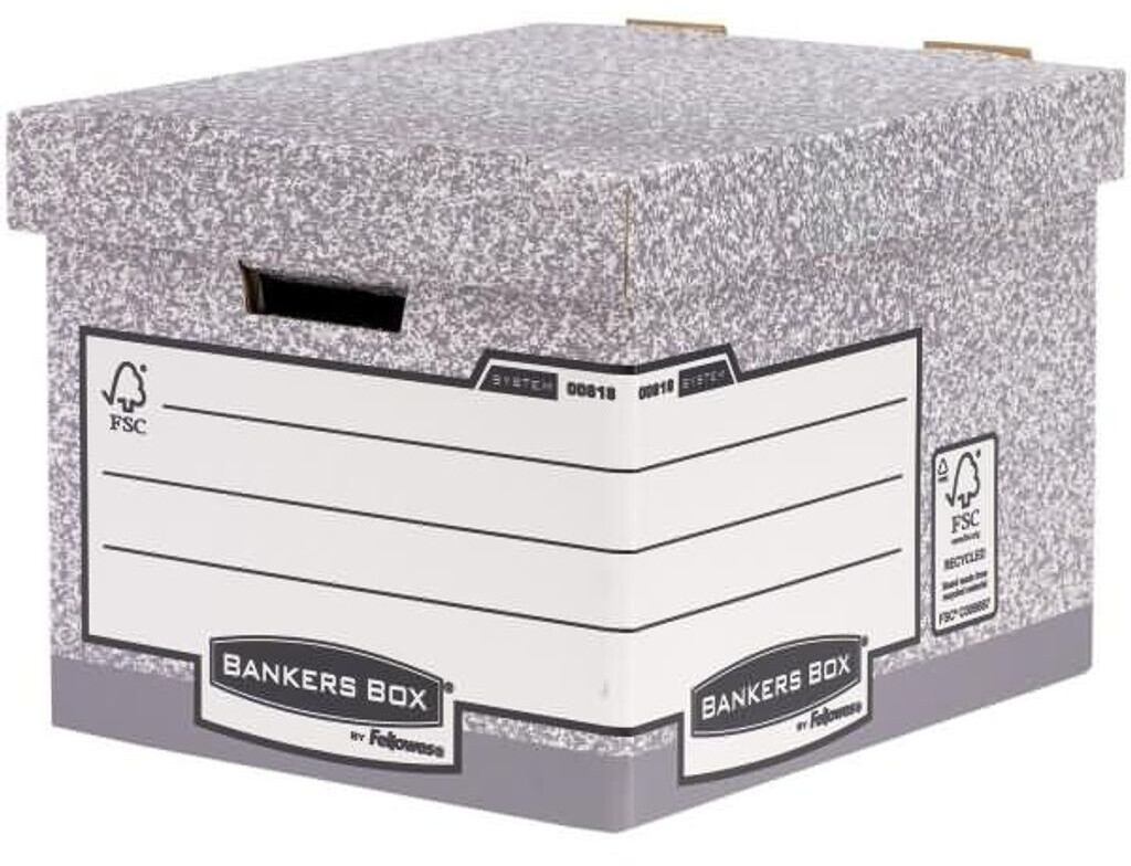 Fellowes BANKERS BOX SYSTEM Archivbox Heavy Duty Standard (81801) ab 63 ...
