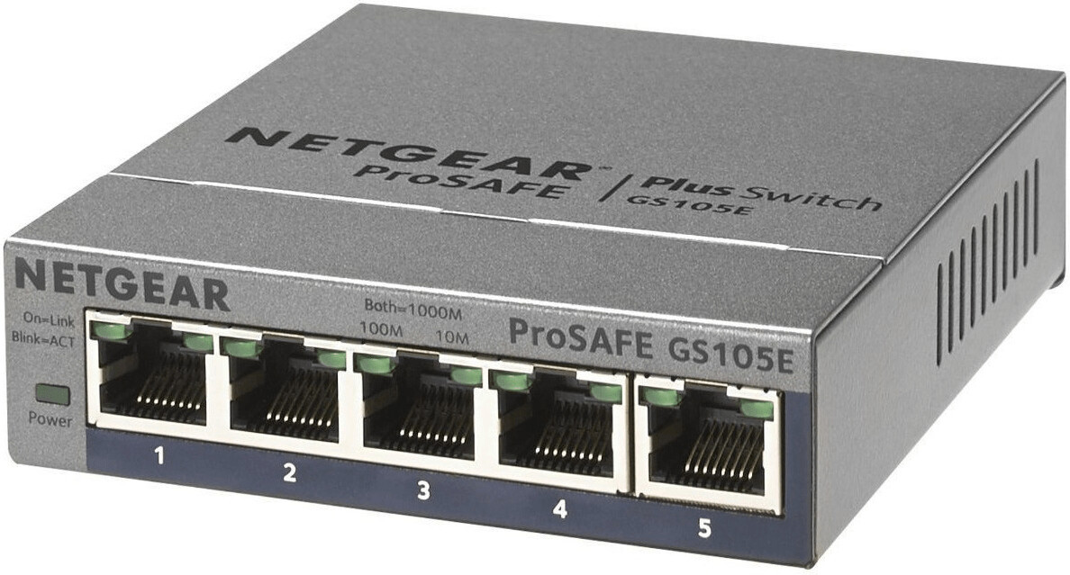 Netgear 5-Port Gigabit Switch (GS105E) a € 25,18 (oggi) | Migliori ...