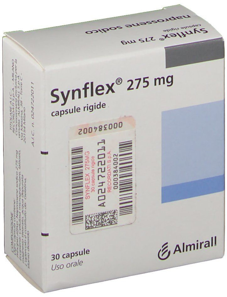 Synflex 275 mg (30 cps) a € 7,66 (oggi) | Migliori prezzi e offerte su ...