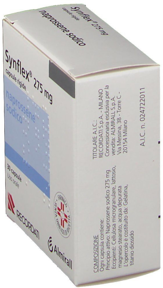 Synflex 275 mg (30 cps) a € 7,66 (oggi) | Migliori prezzi e offerte su ...