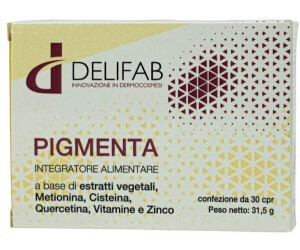 DELIFAB Pigmenta (30 cpr) a € 22,72 (oggi) | Migliori prezzi e offerte su idealo