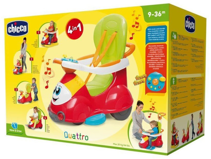 Chicco Quattro 4 in 1 - red ab 70,63 € | Preisvergleich bei idealo.de