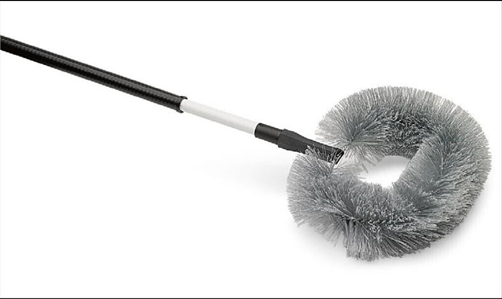 Nölle Staubbiene Staubwedel mit Teleskopstange 150 cm, Kunstborste ...