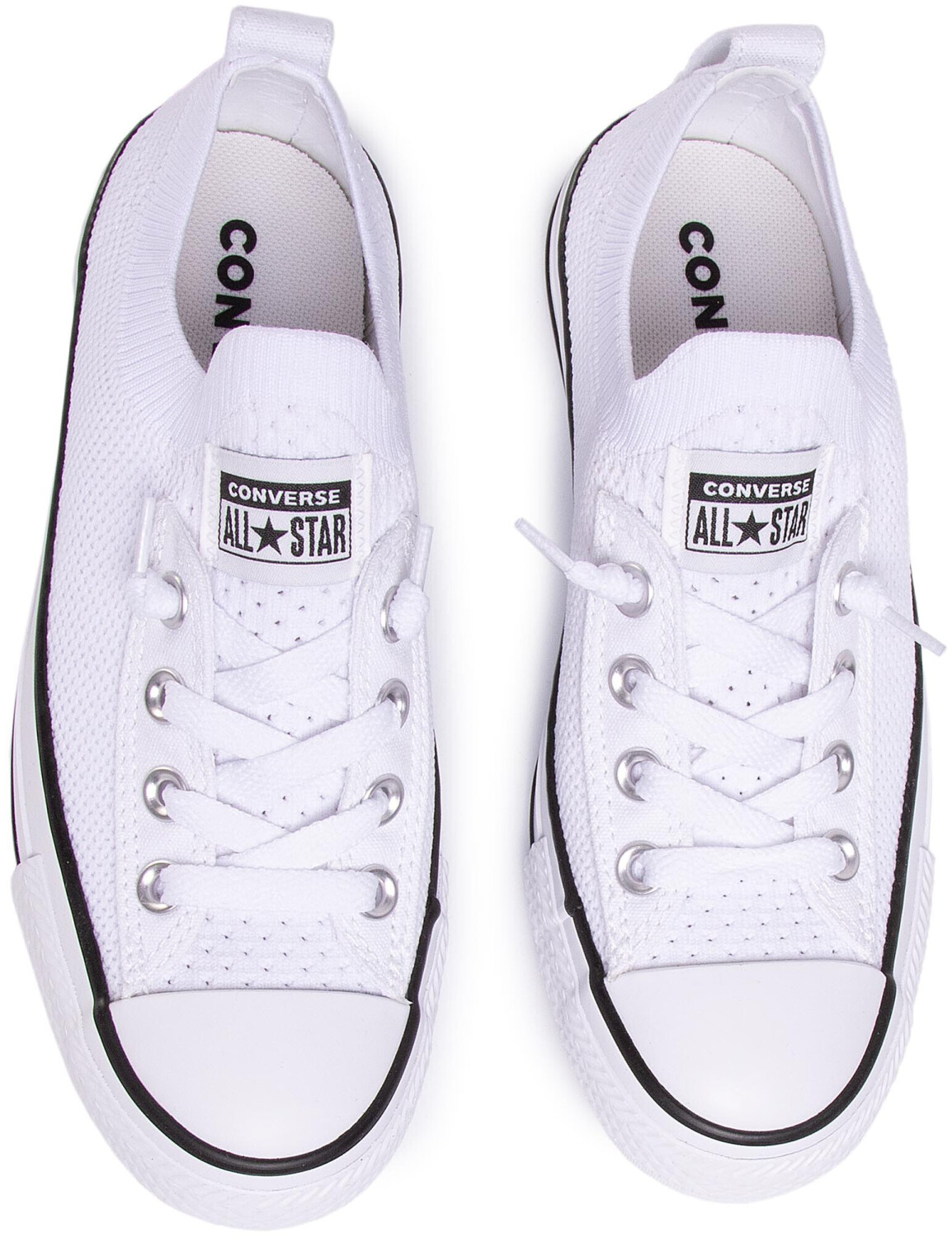 Converse Chuck Taylor All Star Shoreline Knit Slip White Black White Ab