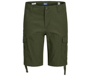 Jack & Jones JJICHARLIE JJCARGO SHORTS AKM 803 JR (12166320) forest ...