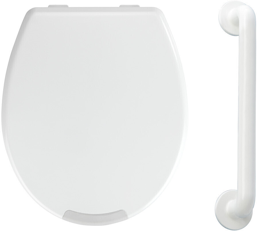 Wenko WC-Sitz mit Erhöhung / Haltegriff 43 cm (69520800) ab 120,99 ...