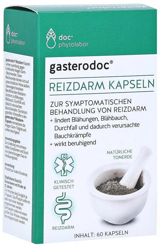 Gasterodoc Reizdarm Kapseln 60stk Ab € 17 31 Preisvergleich Bei