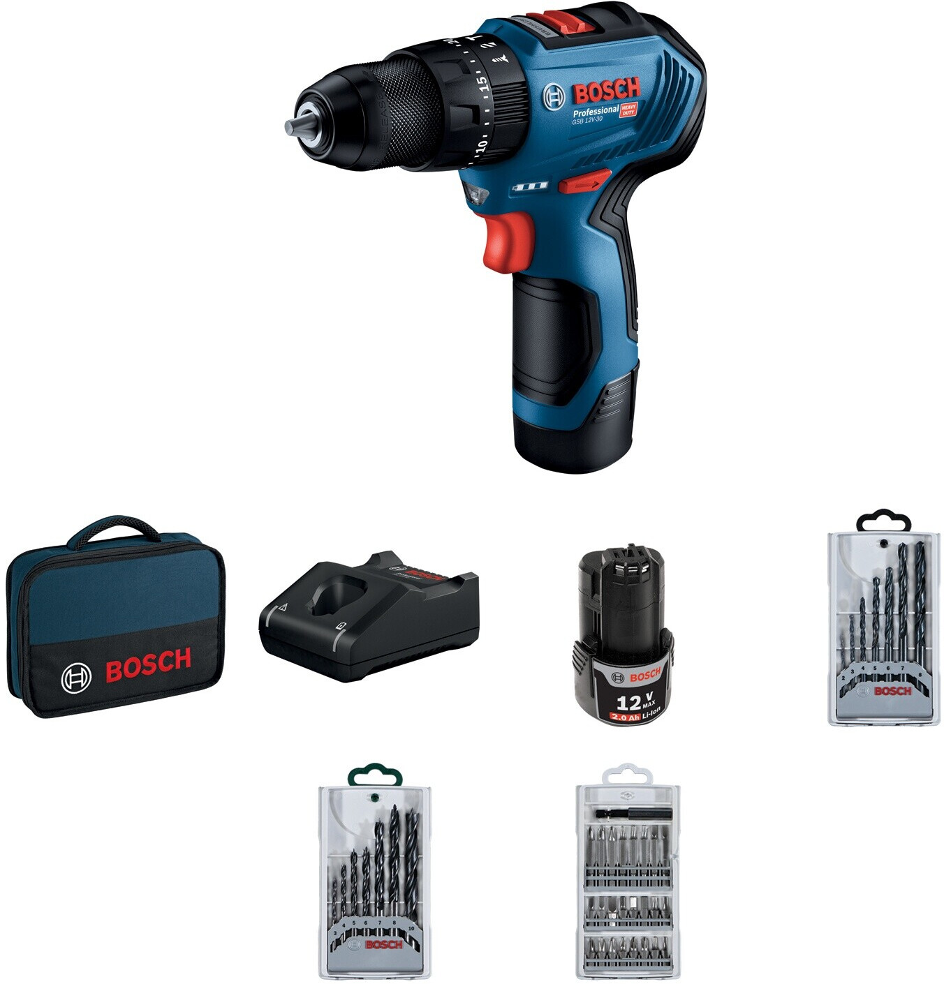 Bosch GSB 12V-30 au meilleur prix sur idealo.fr