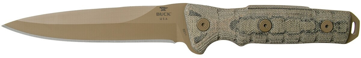 Buck Ground Combat Knife Spear Point Coyote Brown GCK ab 159,97 ...