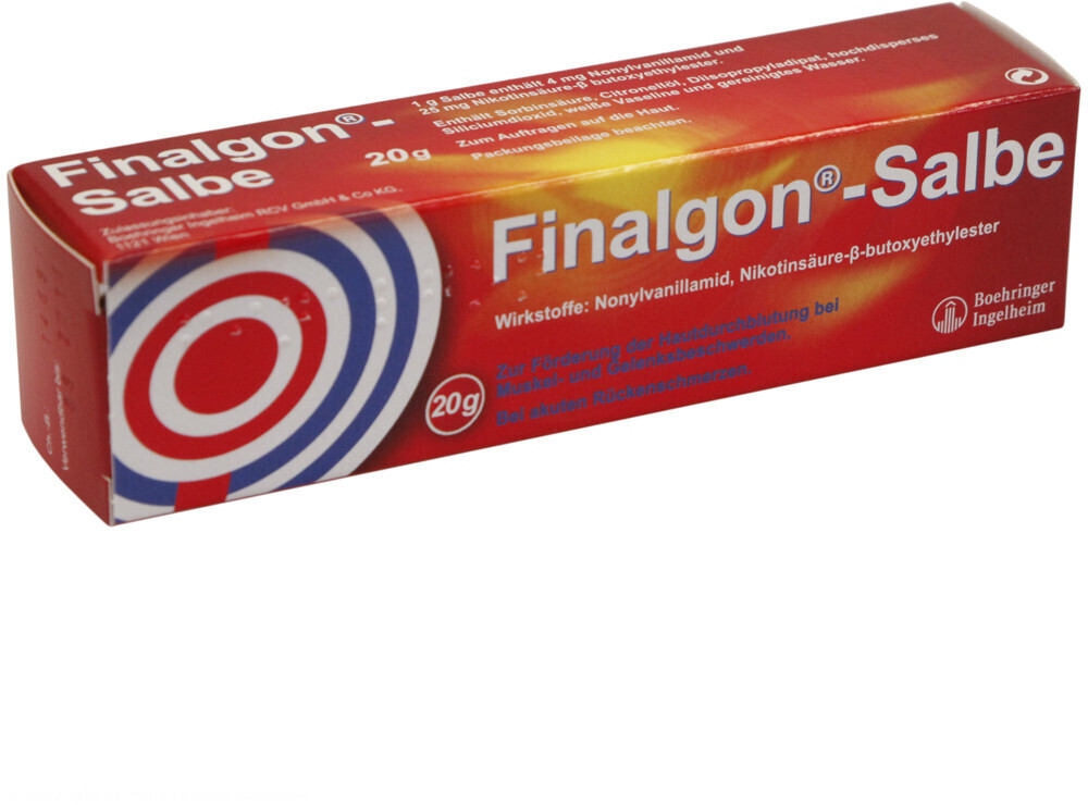 Finalgon Salbe (20g) ab € 15,95 (Black Friday Deals) | Preisvergleich ...