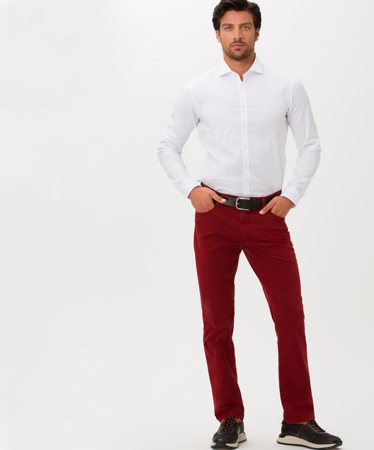 BRAX Cooper Fancy Regular Fit Pants (85-1507) merlot ab 49,95 ...