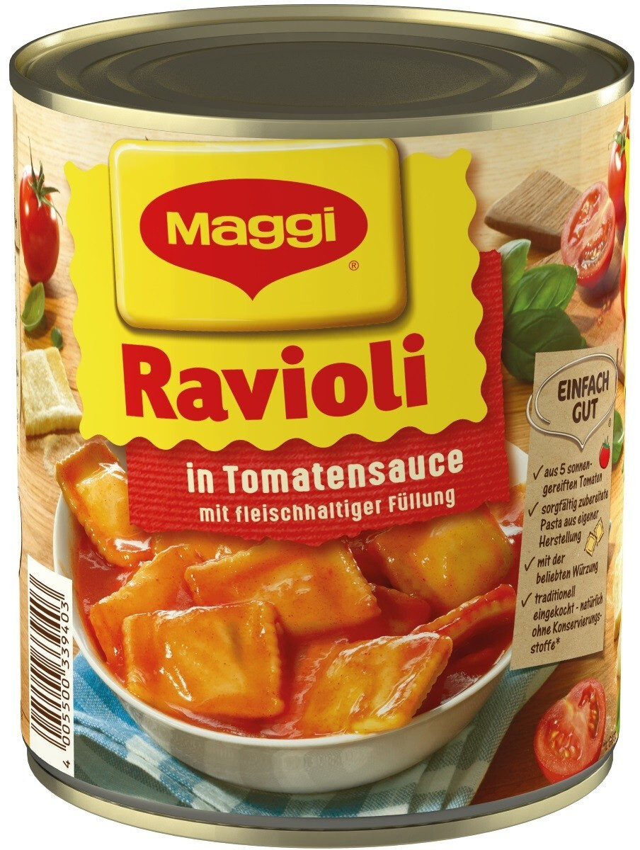 Maggi Ravioli in Tomatensauce ab 2,99 € (Black Friday Deals ...