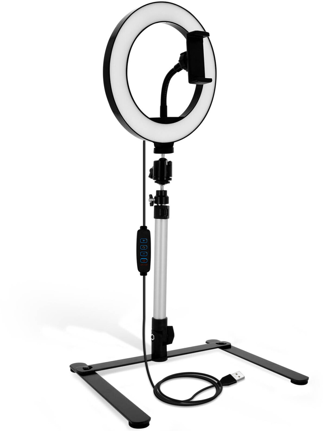 LinQ LED-Ringlicht 20cm mit Stativ ab 31,92 € | Preisvergleich bei ...