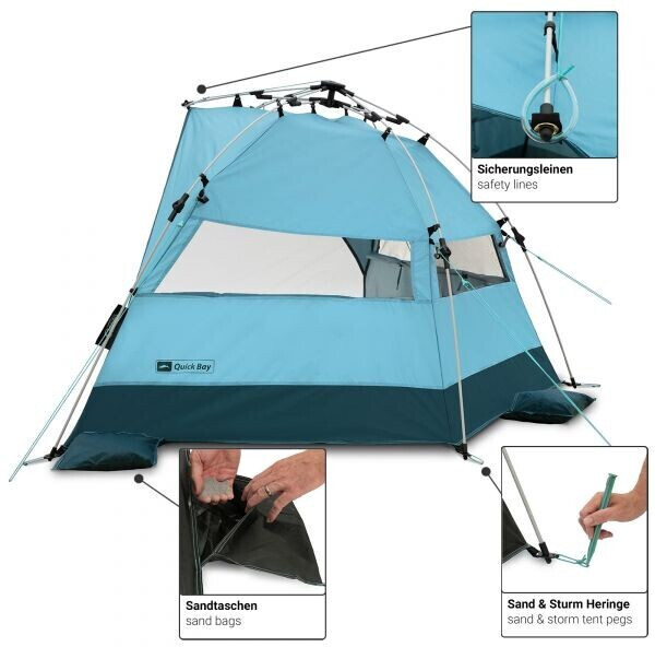 Qeedo Quick Bay (ocean) ab 89,90 € | Preisvergleich bei idealo.de