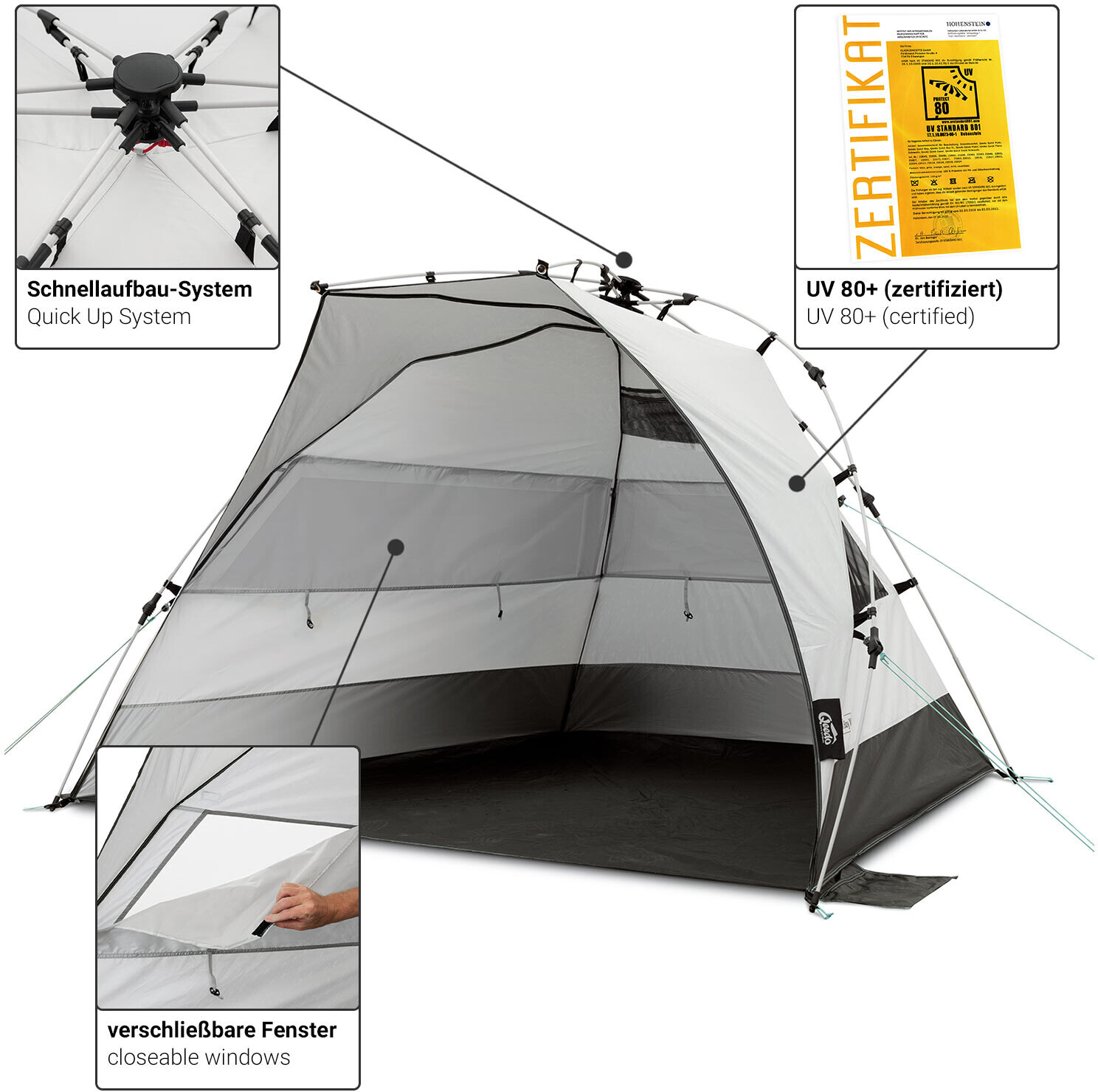 Qeedo Quick Bay XL (warmgrey) ab 99,90 € | Preisvergleich bei idealo.de