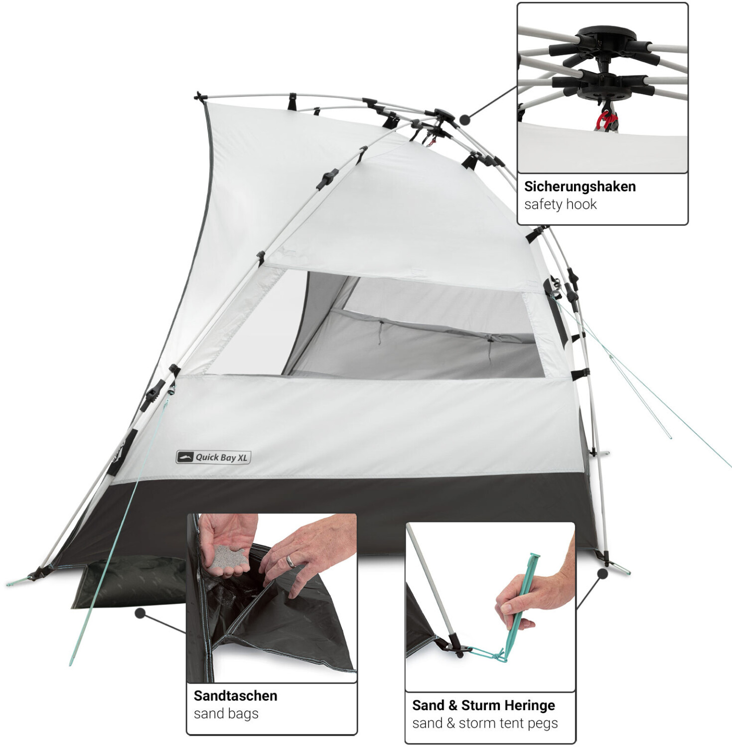 Qeedo Quick Bay XL (warmgrey) ab 99,90 € | Preisvergleich bei idealo.de