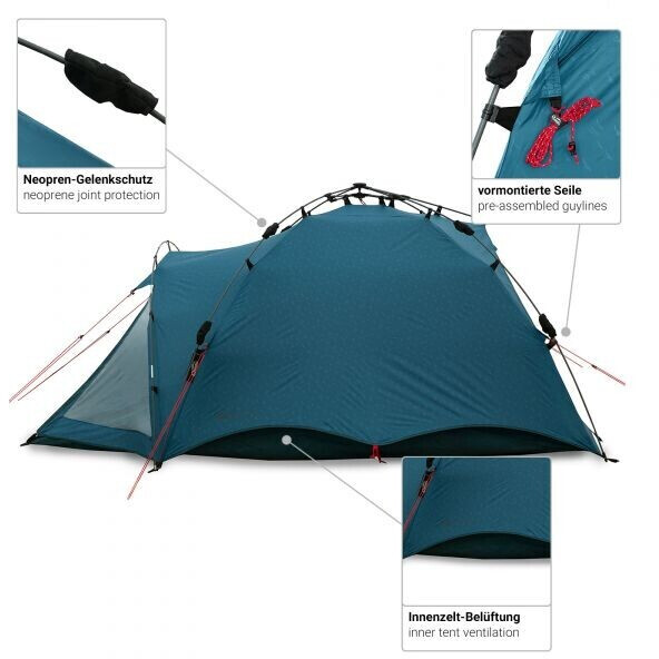 Qeedo Quick Oak 3 (lakeblue) ab 149,00 € | Preisvergleich bei idealo.de