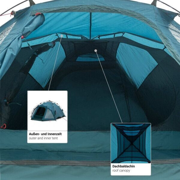 Qeedo Quick Oak 3 (lakeblue) ab 149,00 € | Preisvergleich bei idealo.de