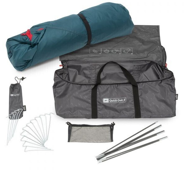 Qeedo Quick Oak 3 (lakeblue) ab 149,00 € | Preisvergleich bei idealo.de