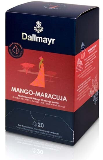 Dallmayr Mango-Maracuja Tee Pyramidenbeutel (20 Stk.) ab € 6,90 ...