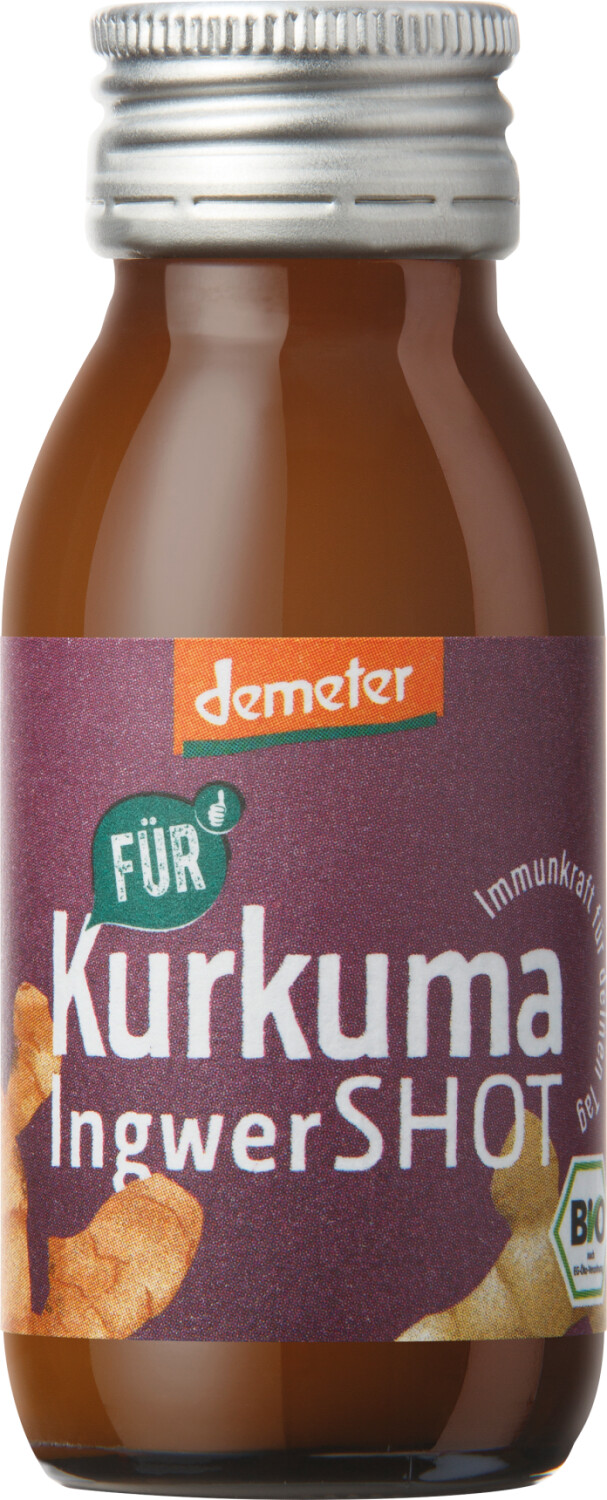 Voelkel FÜR Kurkuma-Ingwer Shot demeter (60 ml) ab 1,75 ...