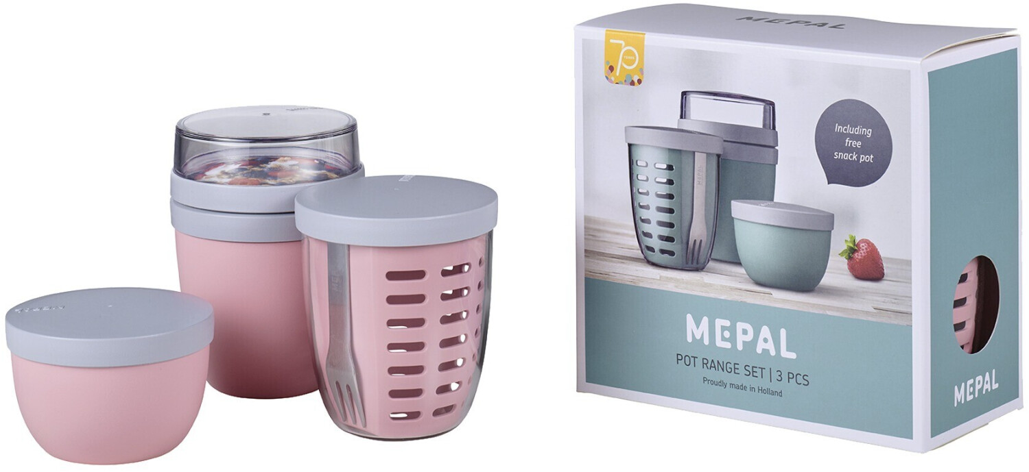 Rosti Mepal Snackpot-Set 3-tlg. nordic Pink ab 38,90 € | Preisvergleich ...