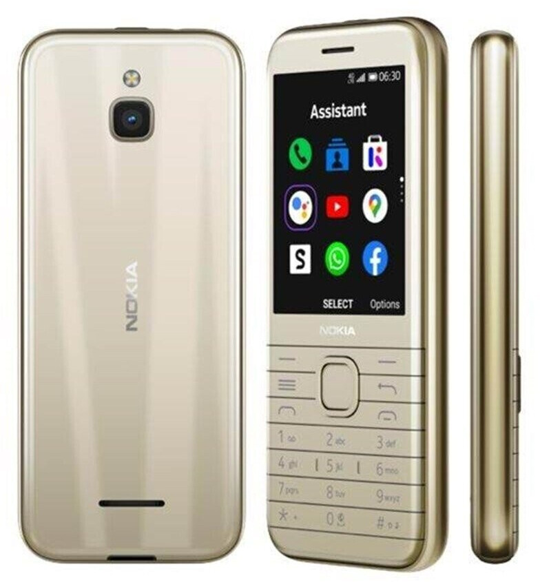 Nokia 8000 4G Cintrine Gold ab 112,58 € | Preisvergleich bei idealo.de