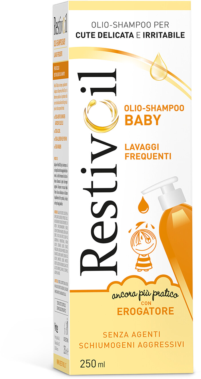 Perrigo RestivOil Baby Olio Shampoo (250 ml) a € 10,90 (oggi ...