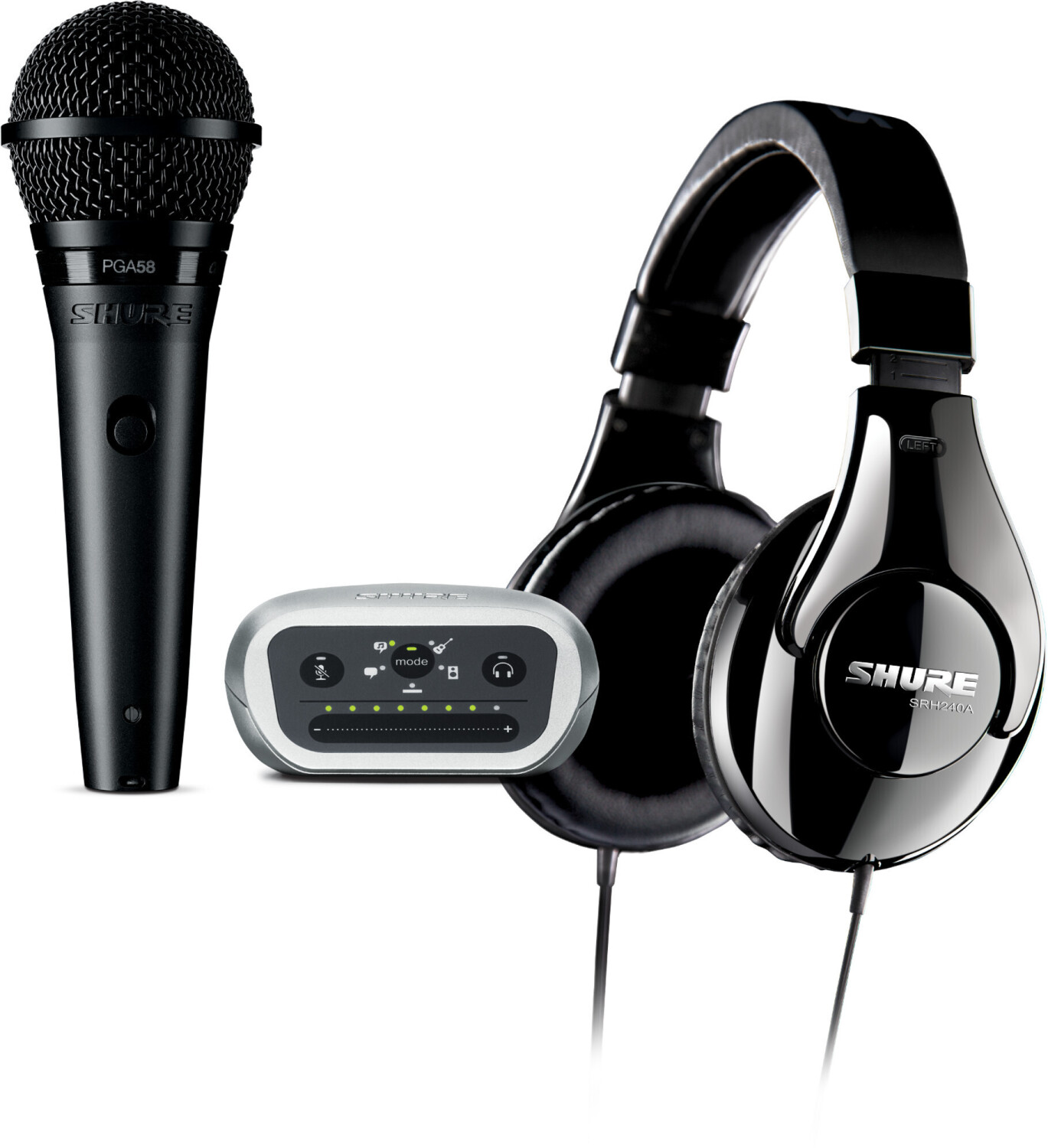 Shure Digital Recording Kit P58-CN-240-MVI ab 159,00 € | Preisvergleich ...